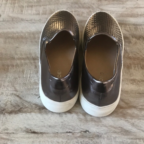 J Slides | Shoes | Jslides Alberta Woven Platform Sneaker Pewter 7 ...